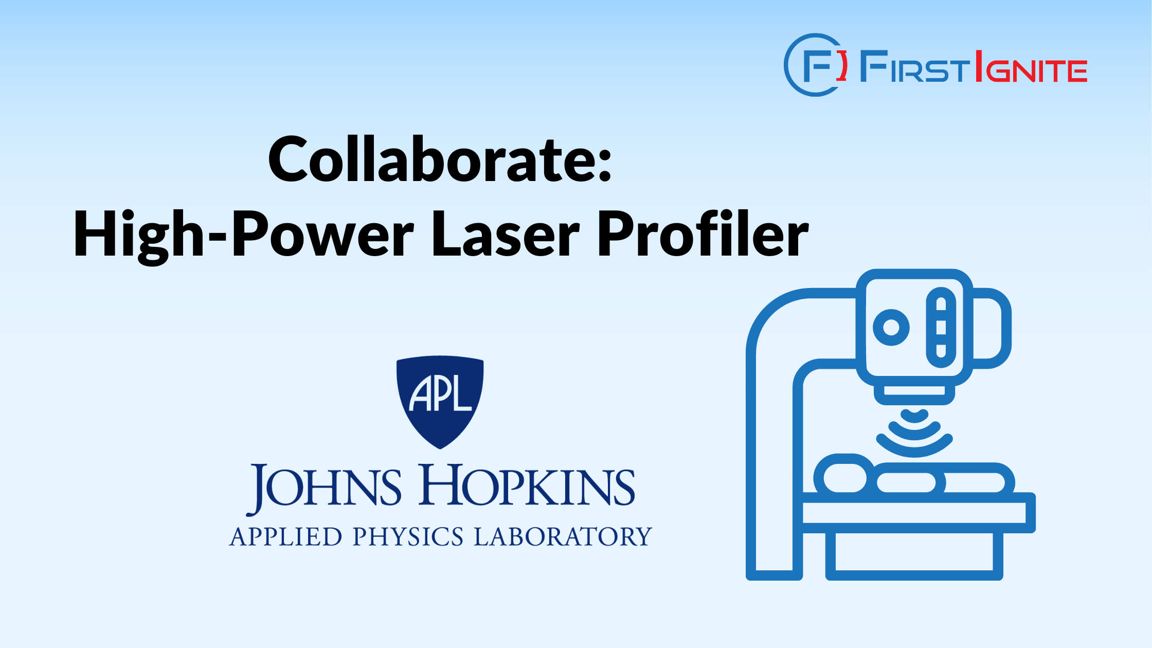 Collaborate: High-Power Laser Profiler - FirstIgnite